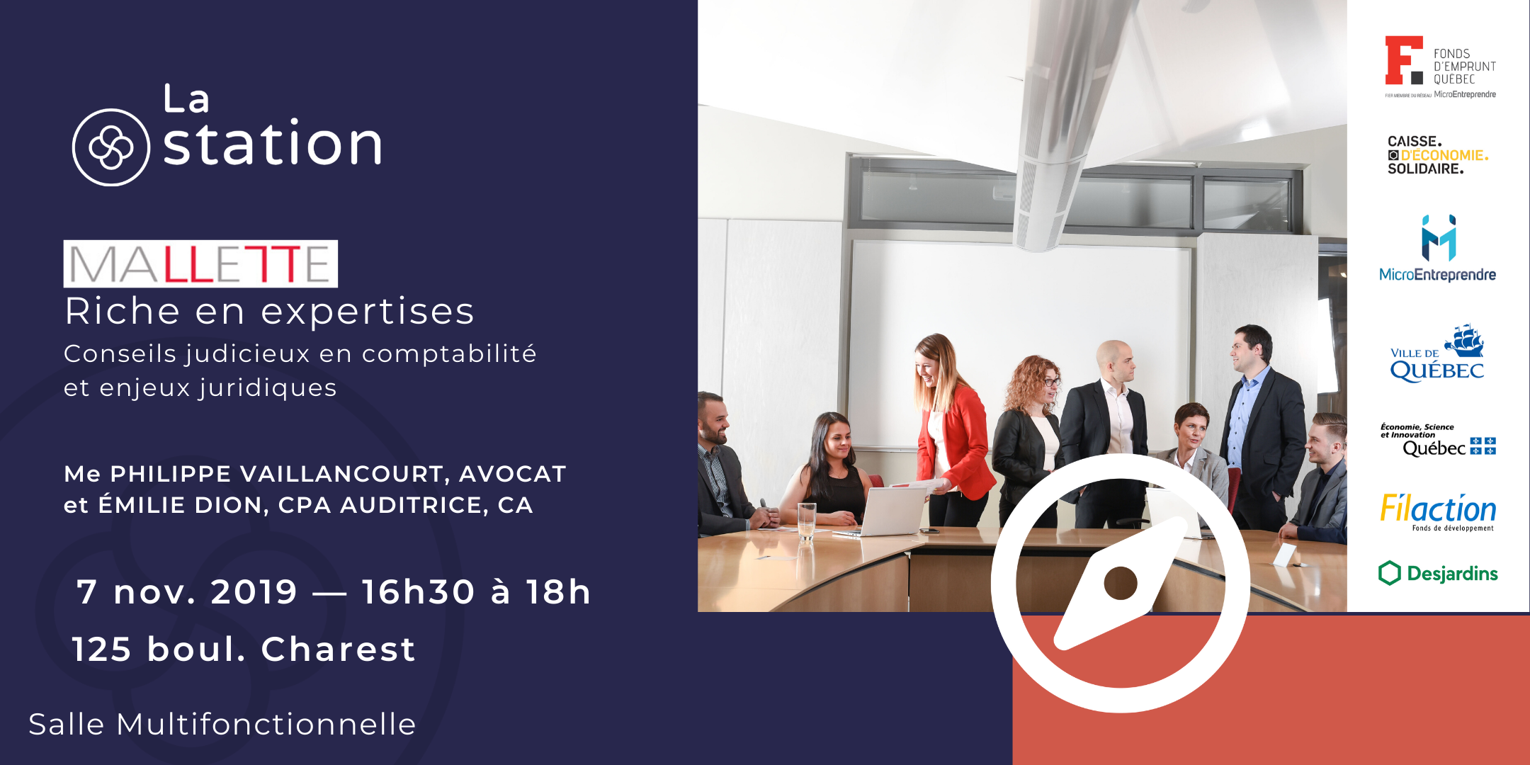 Mallette, riche en expertises en lancement d’entreprise - La Station